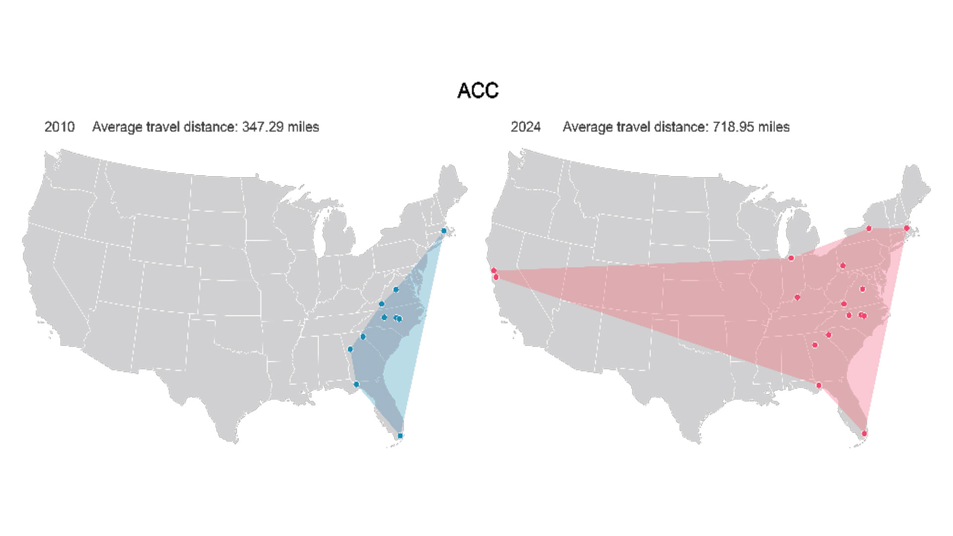 Students calculate the carbon costs of Power Five shakeup
